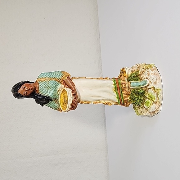 Homco | Accents | Vintage 98 Homco Native American Indian Woman Mother ...